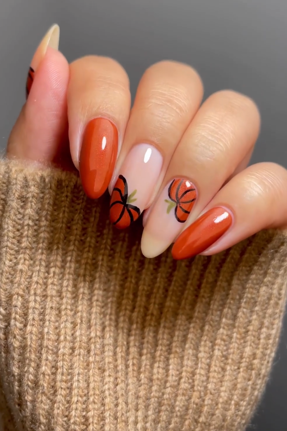 25 Impresionantes Diseños de Uñas para Acción de Gracias 🍁 ¡Luce Unas ...