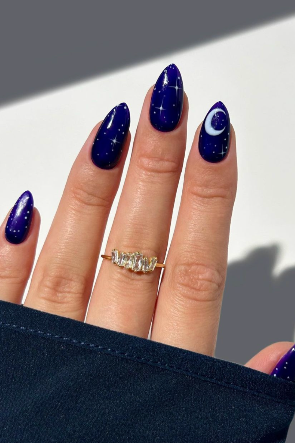 42 Blue Nail Designs That'll Have You Feeling Extra AF!