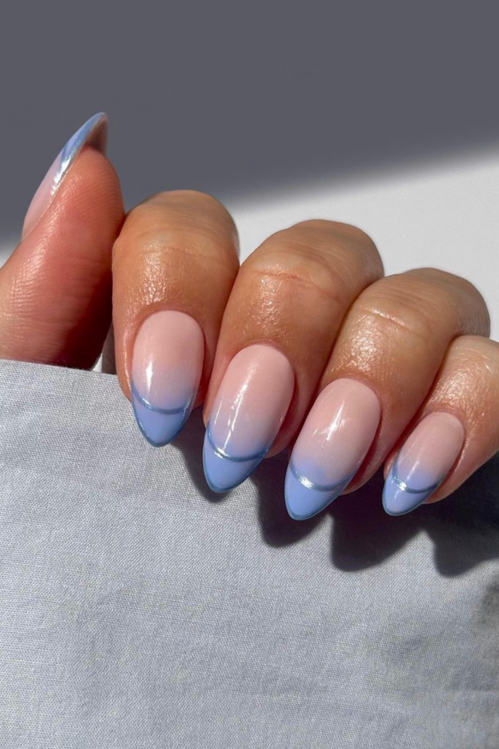 42 Blue Nail Designs That'll Have You Feeling Extra AF!