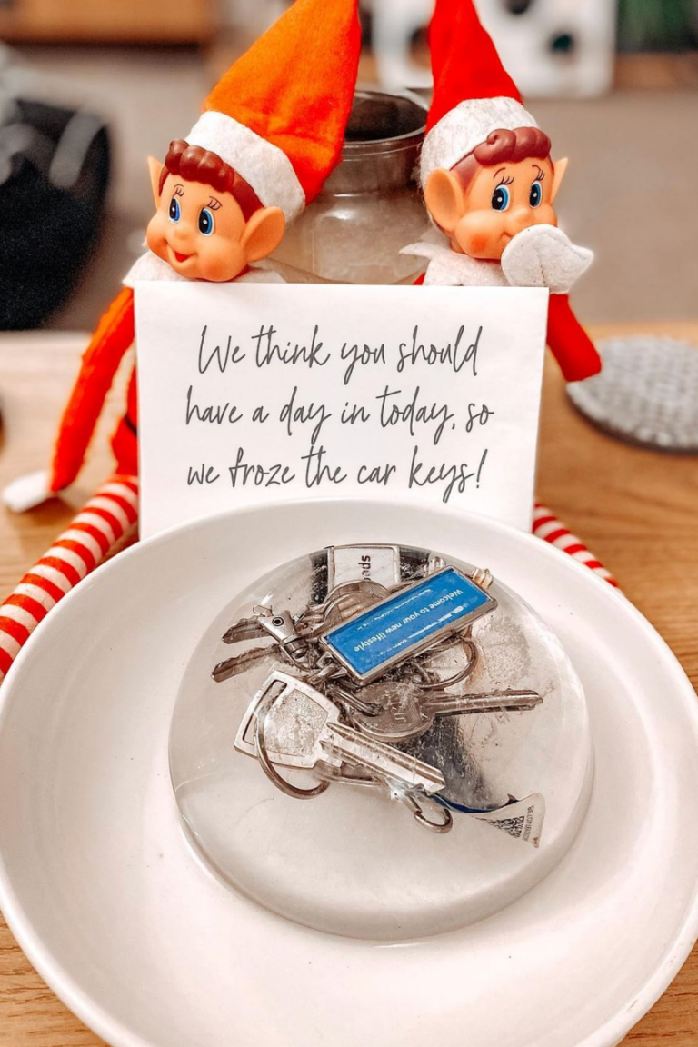 38 Easy Elf On The Shelf Ideas To Have Your Family In Stitches
