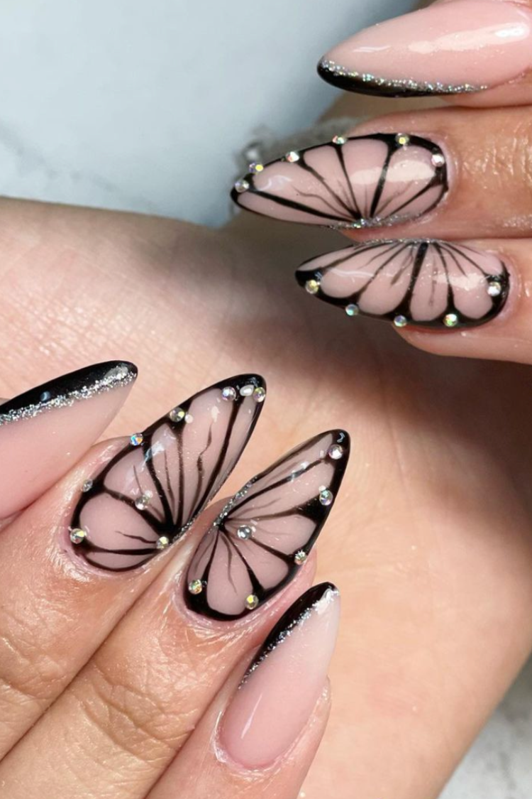 41 Butterfly Nail Designs That Are Just As Fly As You Are!