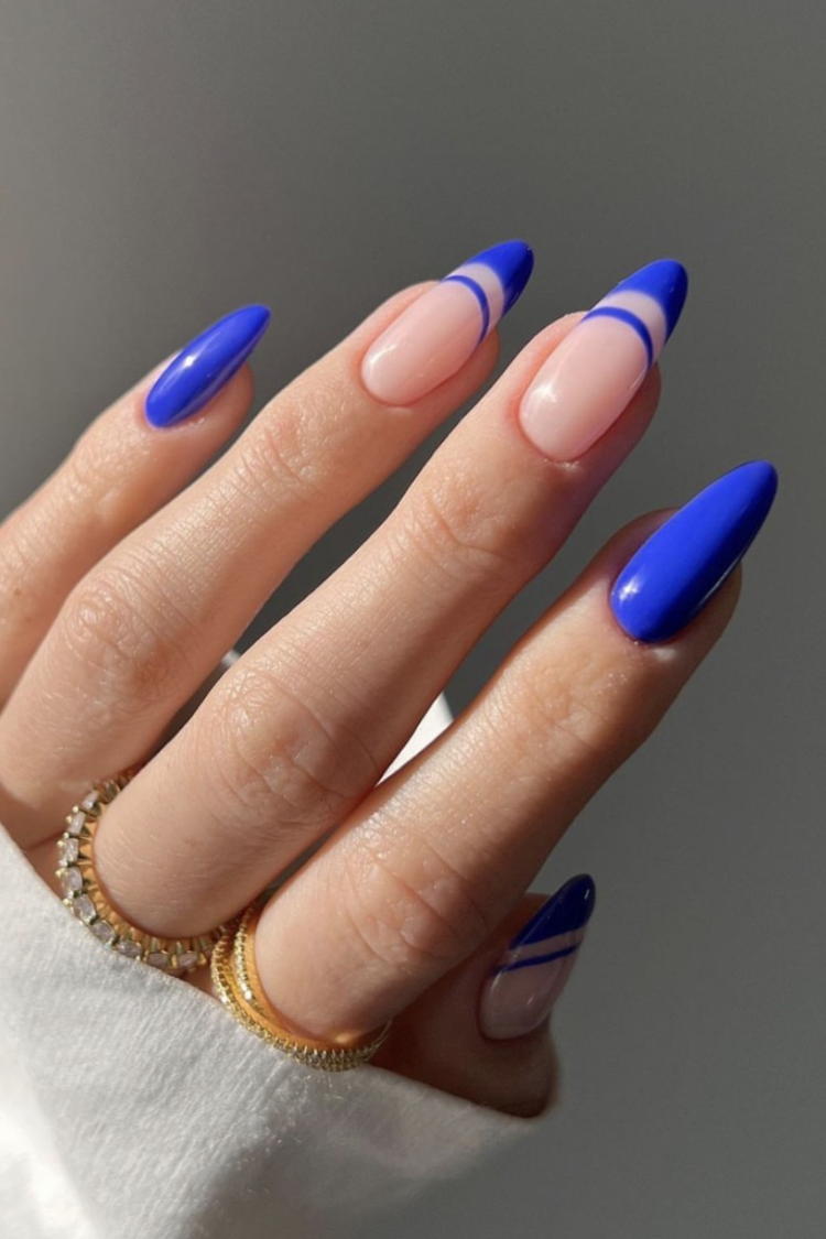 29 Dark Blue Nails To Make Your Tips Shine Like A Midnight Sky!