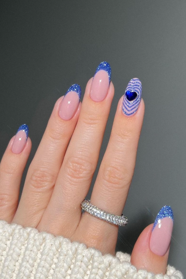 29 Dark Blue Nails To Make Your Tips Shine Like A Midnight Sky!