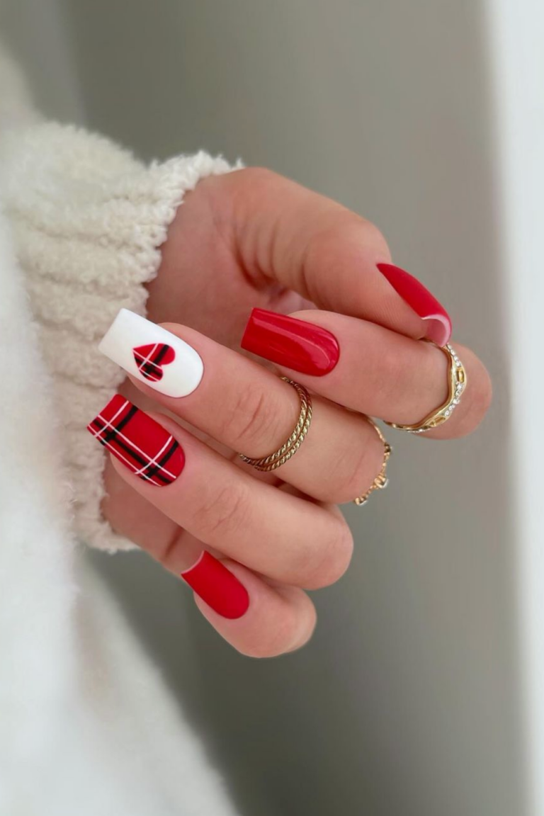 35 Trendy Red Nail Designs To Literally Fire Up Your Look