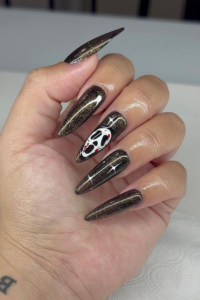 49 Creepy Cute Ghost Face Nails That Are Hauntingly Gorgeous!