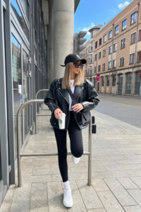 37 Bad To The Bone Leather Jacket Outfits That Go Hard
