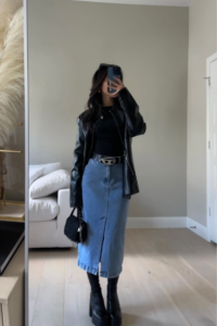 37 Bad To The Bone Leather Jacket Outfits That Go Hard