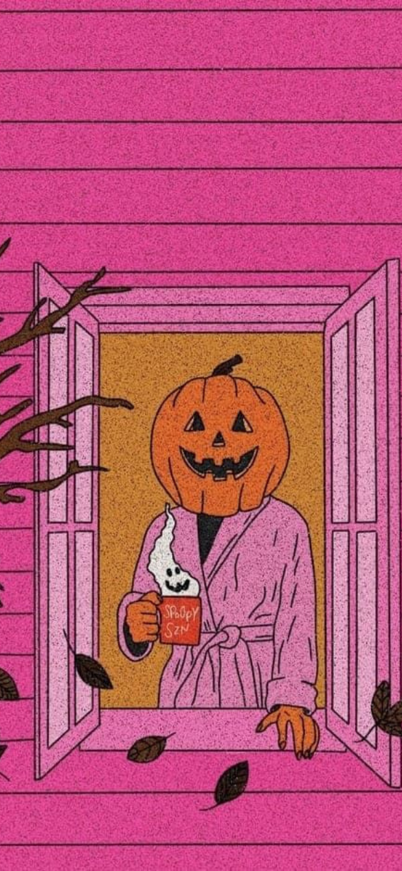 22 Halloween Wallpapers That’ll Haunt Your Lock Screen—in The Cutest Way